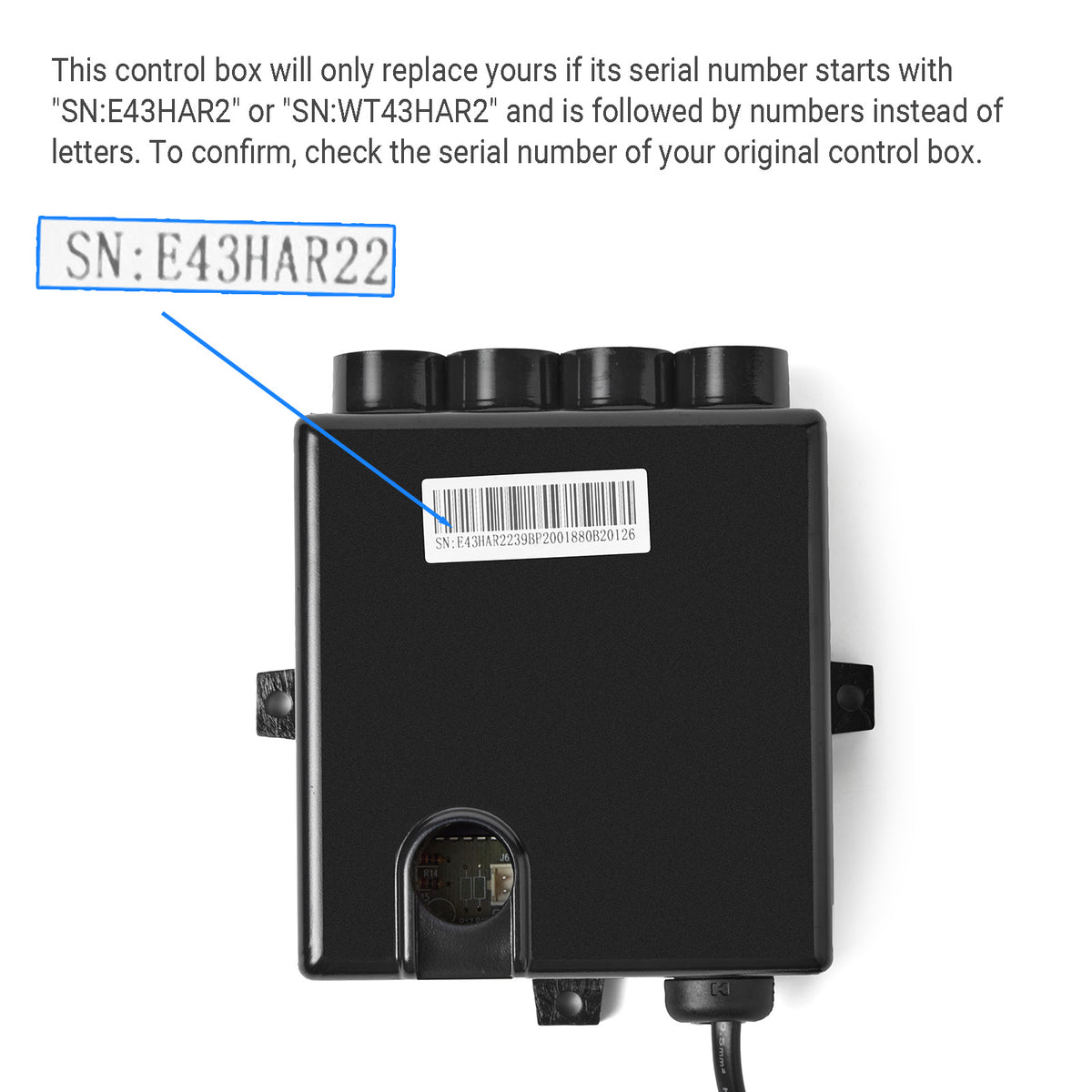 eMoMo HX43HAR2 Control Box Junction Box – Life Easy Supply