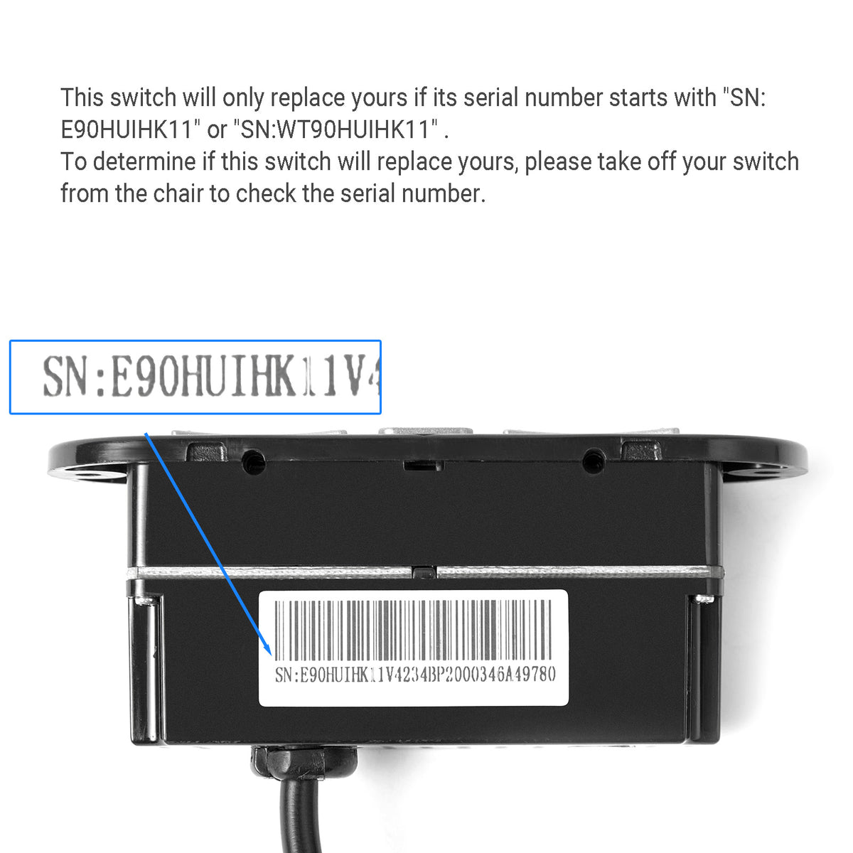 eMoMo HX90HUI-HK11 5 Button Switch with USB Works with iTable406 – Life ...