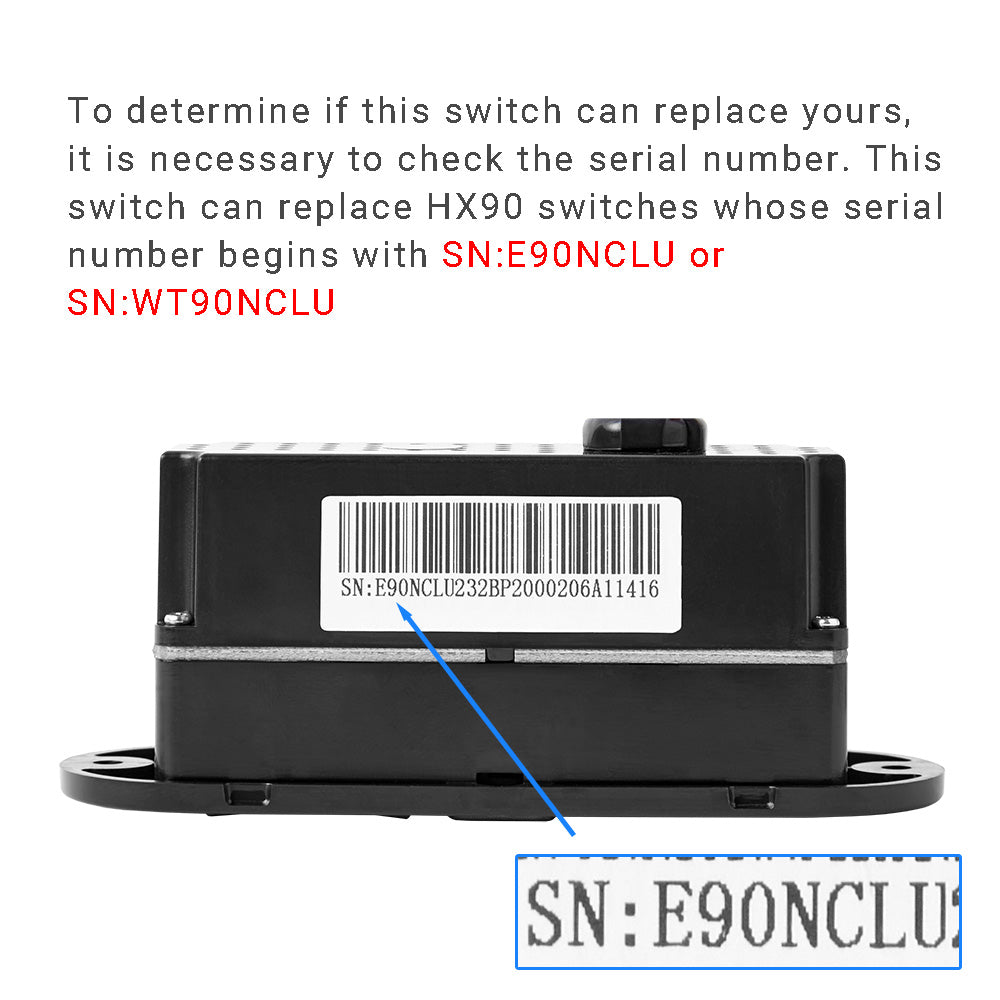 eMoMo HX90NCLU Switch for Recliner/Lift Chairs with 5 Button 3 Plug an ...
