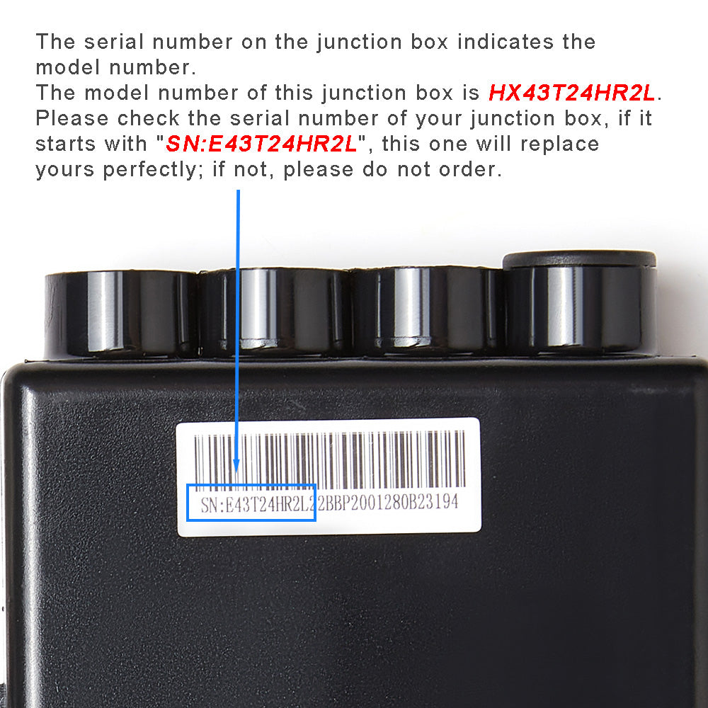 eMoMo HX43T24HR2L-2 junction box for power recliner – Life Easy Supply