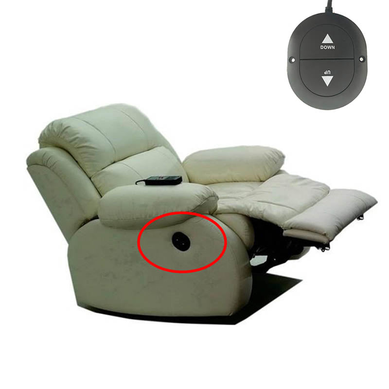 Universal Fixed Side Hand Controller for Electric Furniture Oval 2 But ...